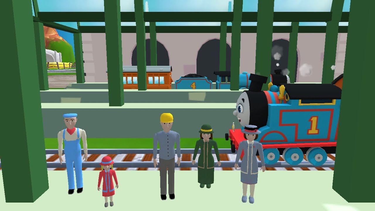 Thomas and Friends Magical Tracks #11 Thomas and Gordon pick passengers ...