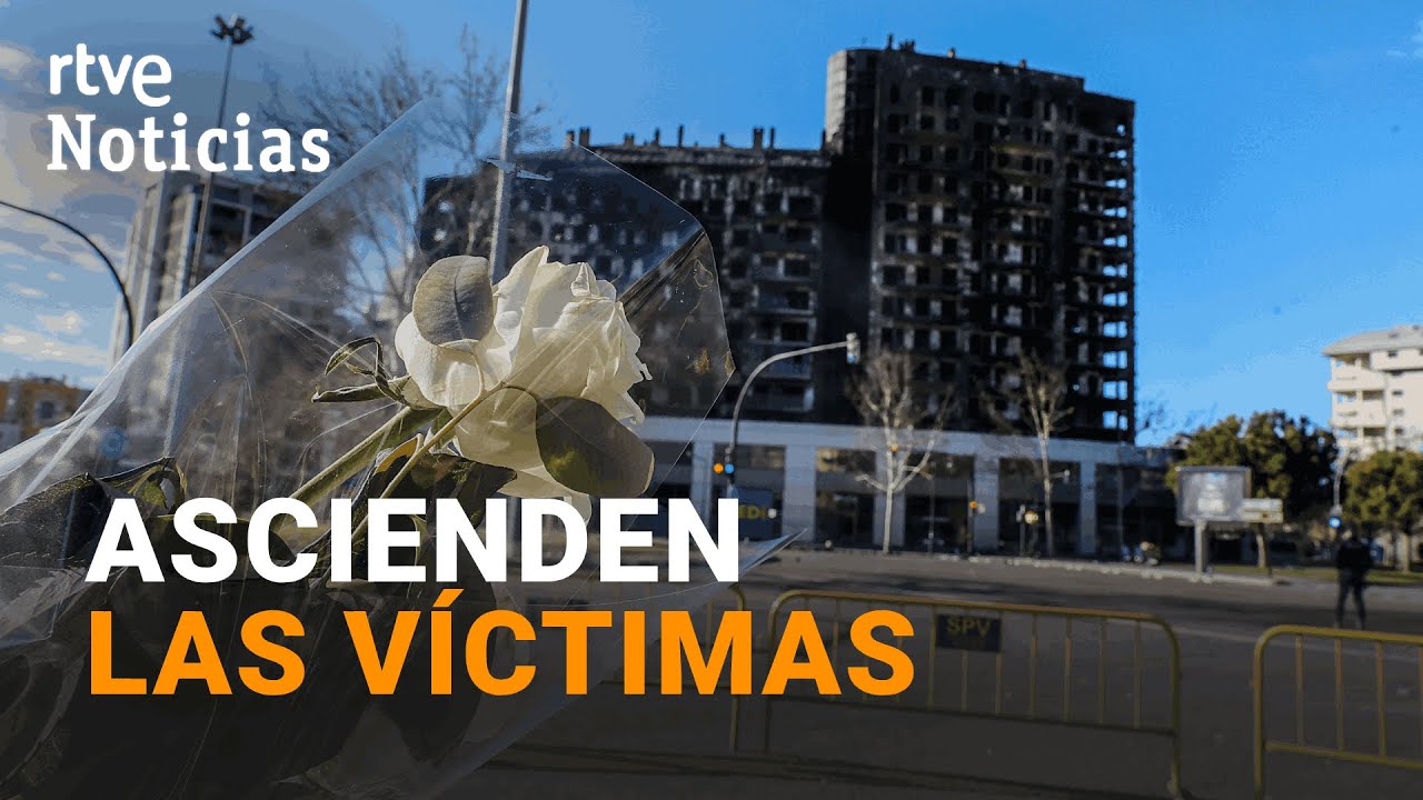 INCENDIO VALENCIA: Hallado un NUEVO CUERPO que eleva a DIEZ los ...