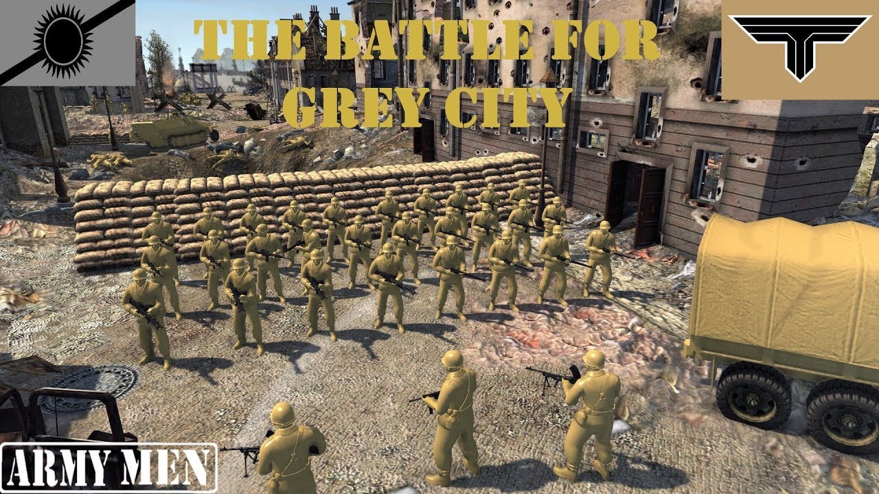 ARMY MEN WORLD AT WAR! | THE BATTLE FOR GREY CITY | PART 1 - YouTube