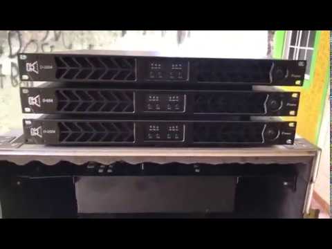 CVR amplifier D-654 D-2004 - YouTube