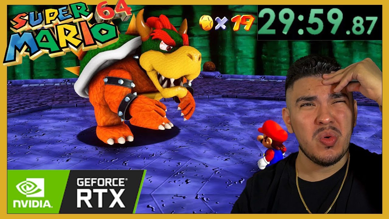Speedrunning Super Mario 64: Ray Tracing Edition! - YouTube
