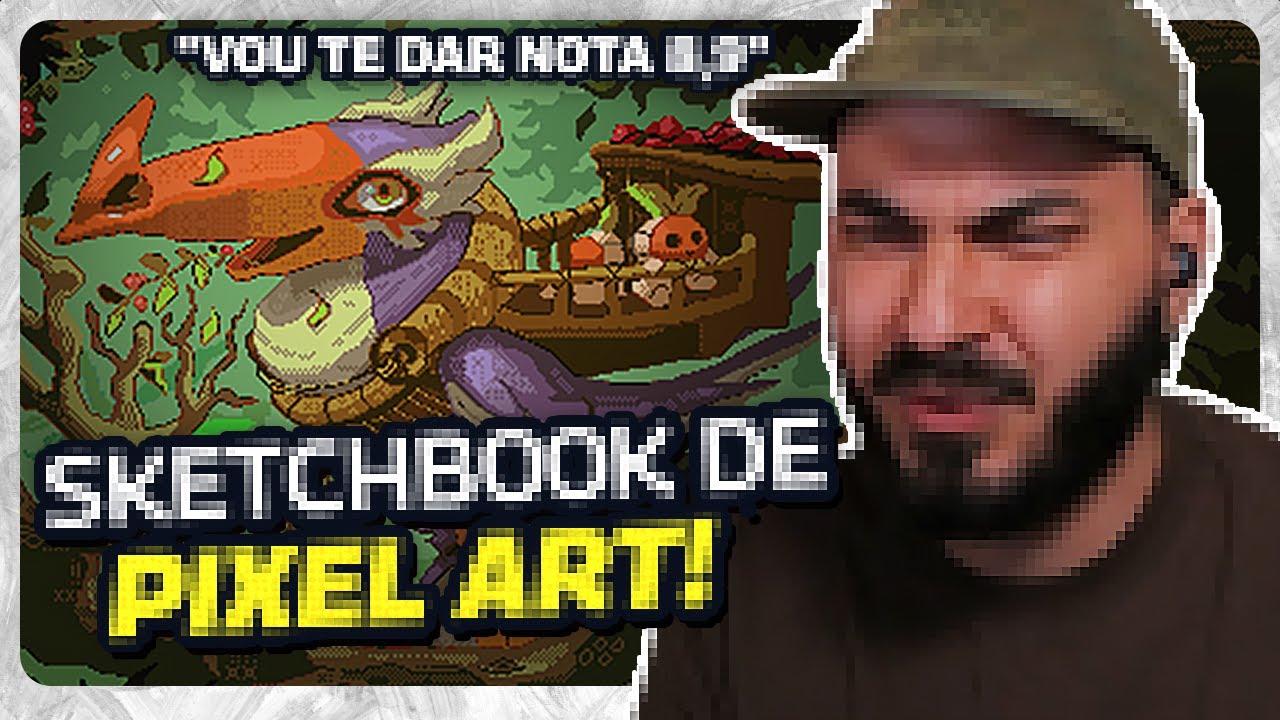 📚 ANALISEI o SKETCHBOOK deste PIXEL ARTIST! COMO CRIAR PORTFOLIO PARA ...
