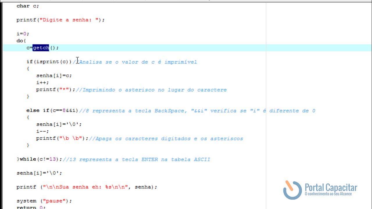Manipulação de strings em C - Aula 2 - YouTube