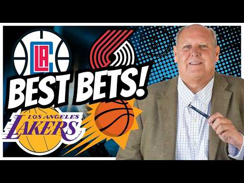 NBA BEST Bets For Friday! Clippers vs Trail Blazers & Lakers vs Suns | NBA Predictions Today