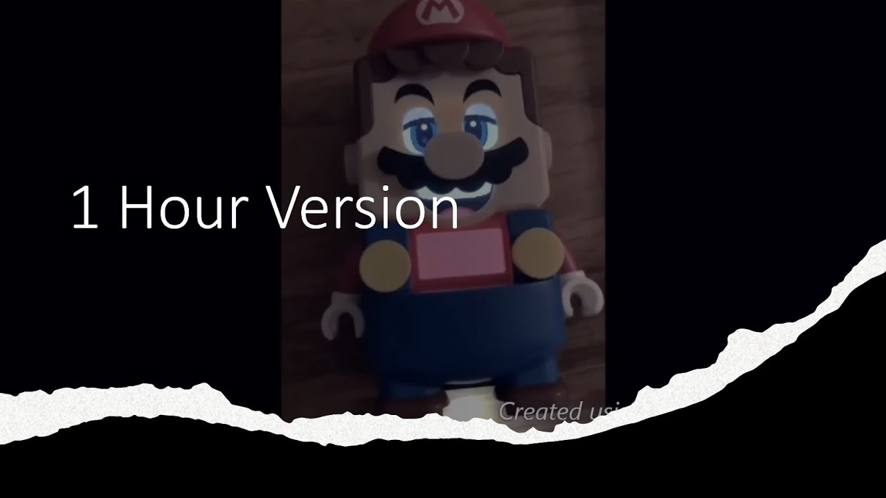1 hour of Lego Mario saying "I'm a Tire" - YouTube