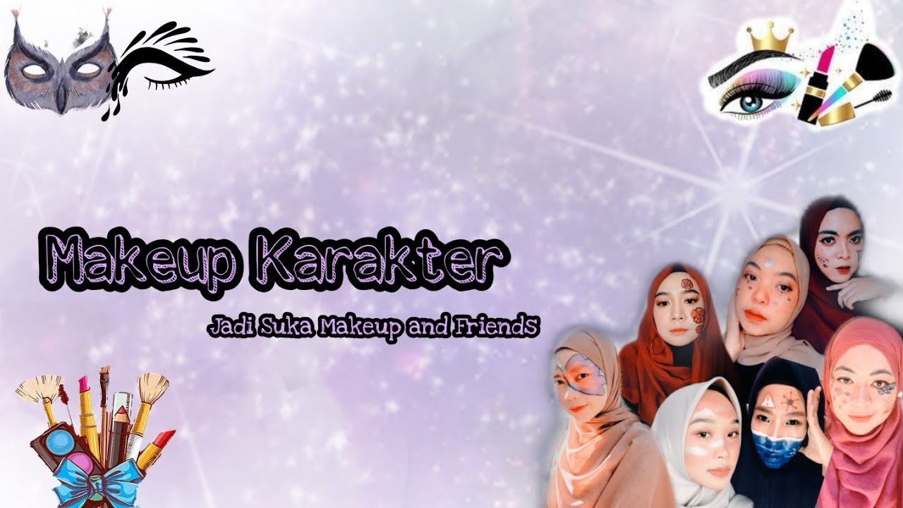 Makeup Karakter Simple - YouTube