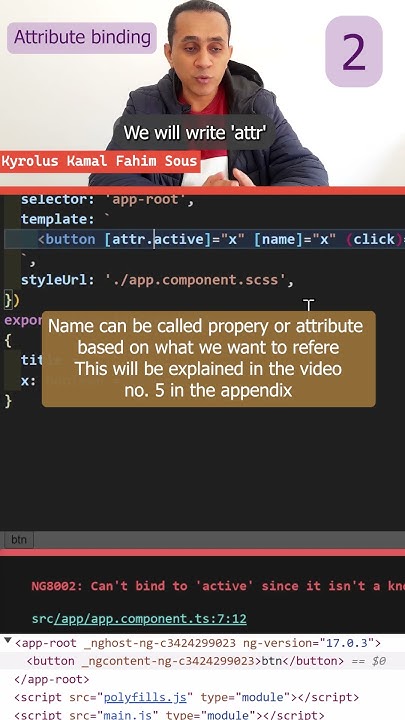 2 Ways To Bind Unknow Attribute In Angular Angular18 Angular17 Youtube