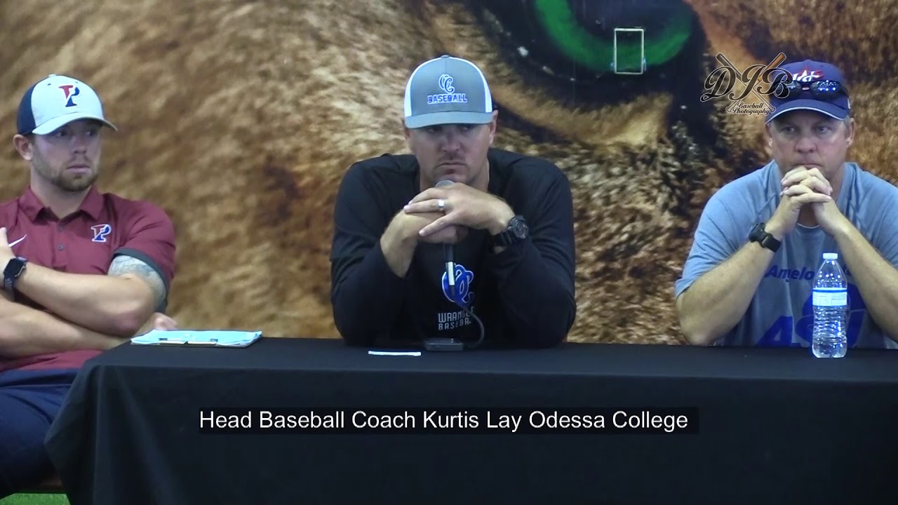 Head Baseball Coach Kurtis Lay Odessa College - YouTube