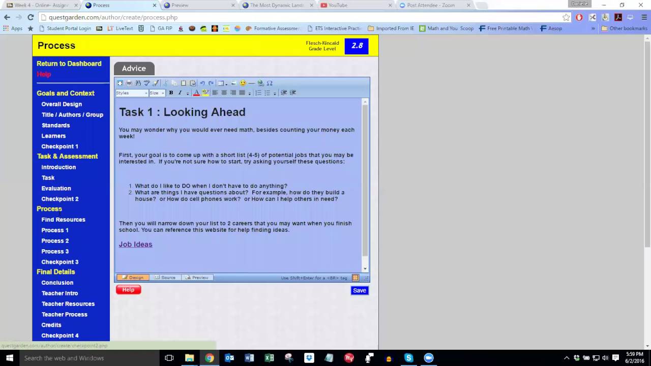 QuestGarden WebQuest Tutorial DMatzick - YouTube
