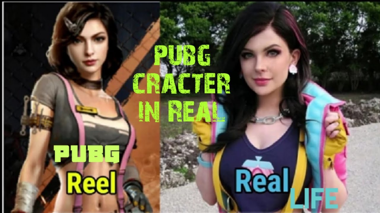 How to looking PUBG MOBILE cracter in real life - YouTube