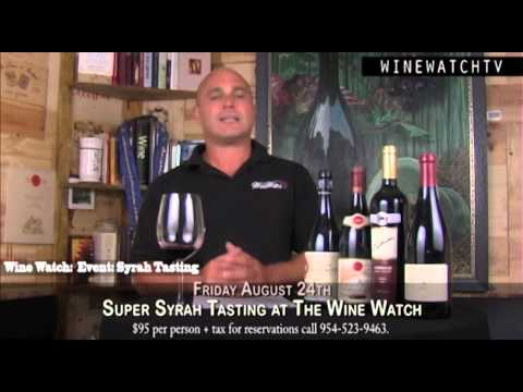 Super Syrah Tasting at Wine Watch - YouTube