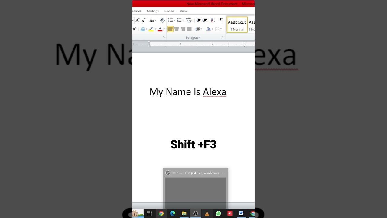 Convert Text Lower Case To Upper Case Keyboard Shortcut shortvideo Convert Text Lower Case To Upper Case Keyboard Shortcut shortvideo