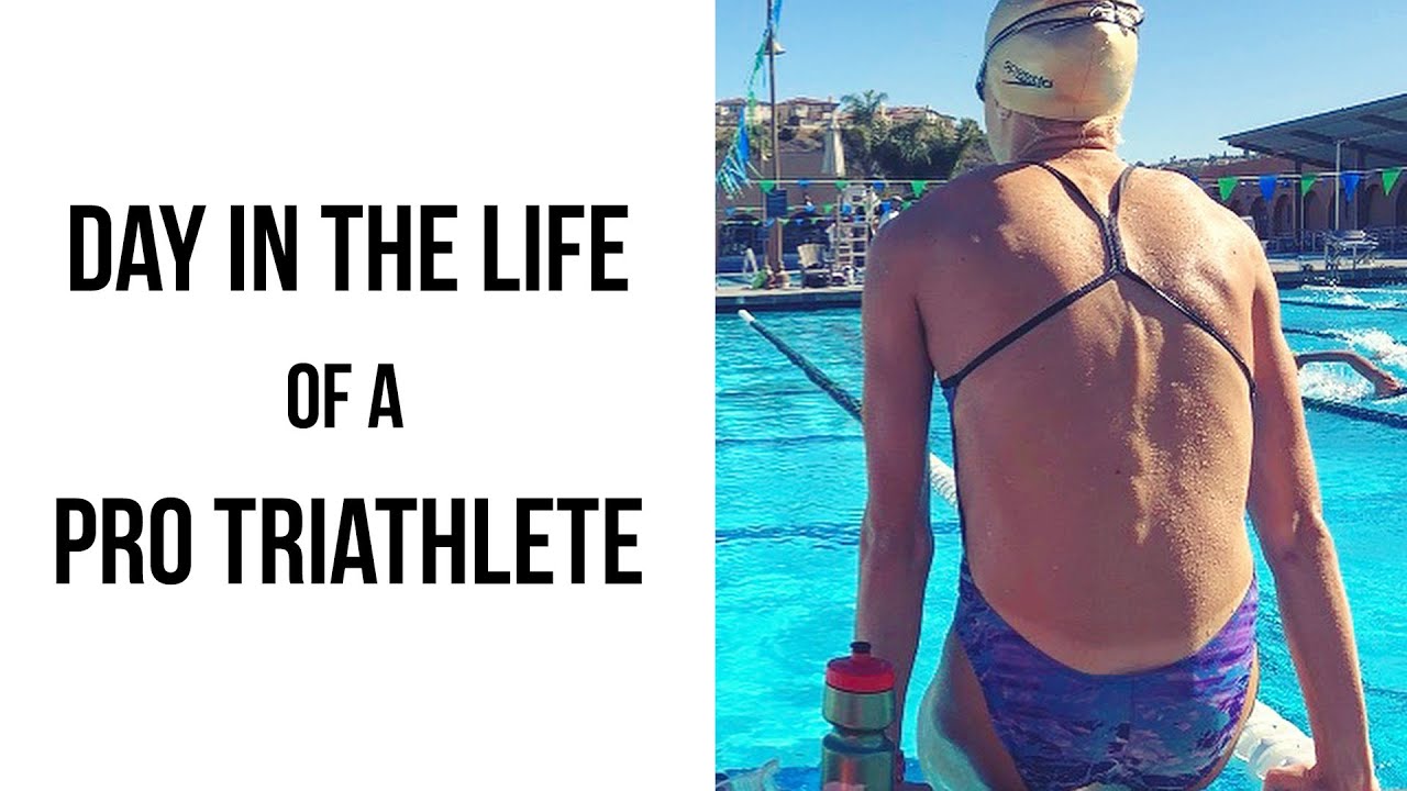 Day in the Life of a Professional Triathlete (Training Day) - YouTube