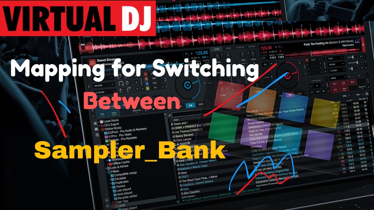 How to Switch Between Sampler Bank in Virtual dj 2025 - YouTube