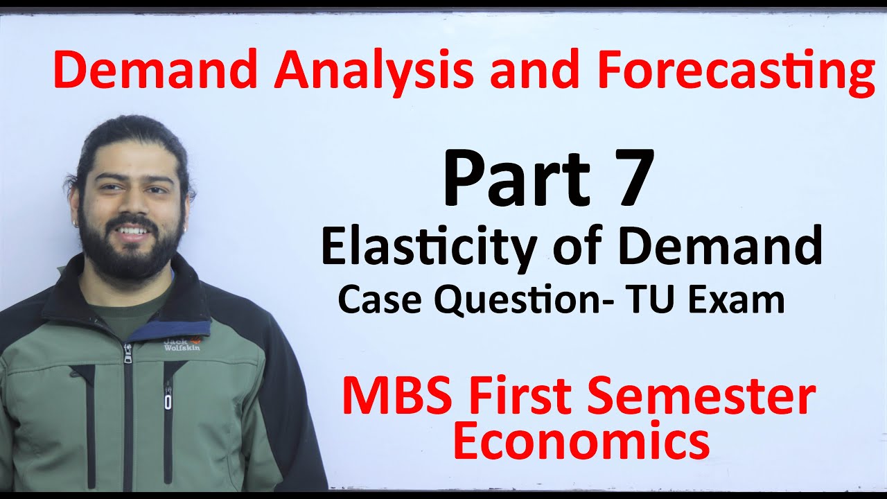 Demand Analysis And Forecasting Part 7 IMP Case ion TU MBS First Demand Analysis And Forecasting Part 7 IMP Case ion TU MBS First