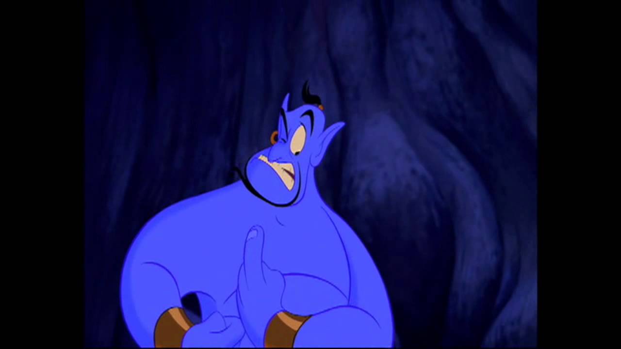 Genie Tells Mal to Sit Down - YouTube