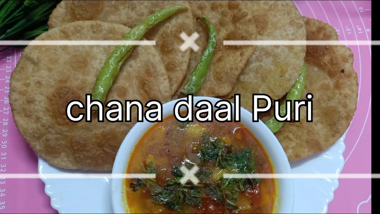 Chana Dal Poori Recipe | यूपी बिहार की प्रसिद्ध दाल की पूरी की रेसिपी ...