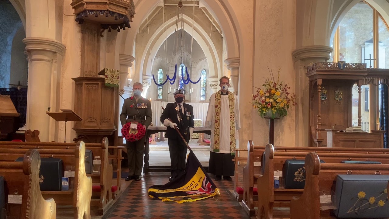St Mary Bramshott Remembrance Sunday National Anthem - YouTube