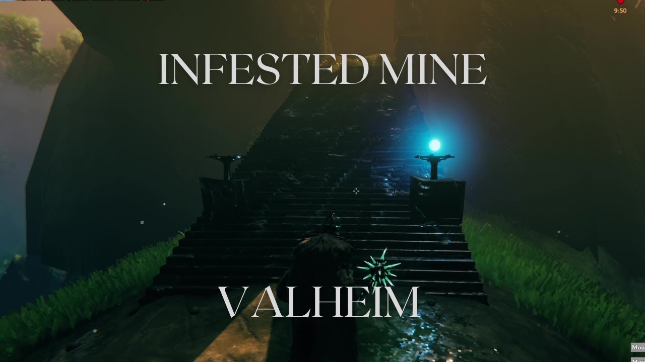 1st Infested Mine in Valheim - Mistlands - YouTube