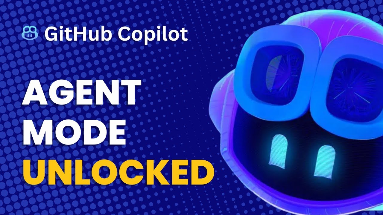 GitHub Copilot Agent Mode Is Here: Why You’ll Code 10x Faster - YouTube