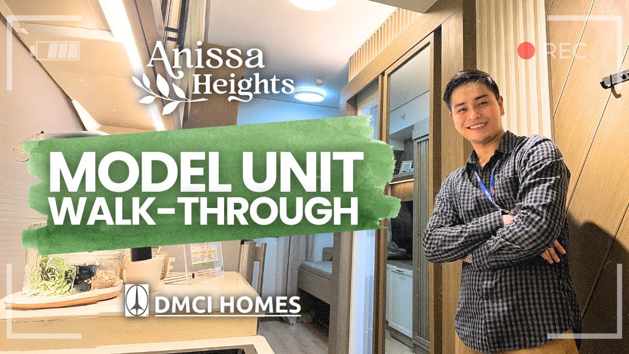 Anissa Heights | Studio Model Unit Tour | DMCI Pre-Selling Project in ...