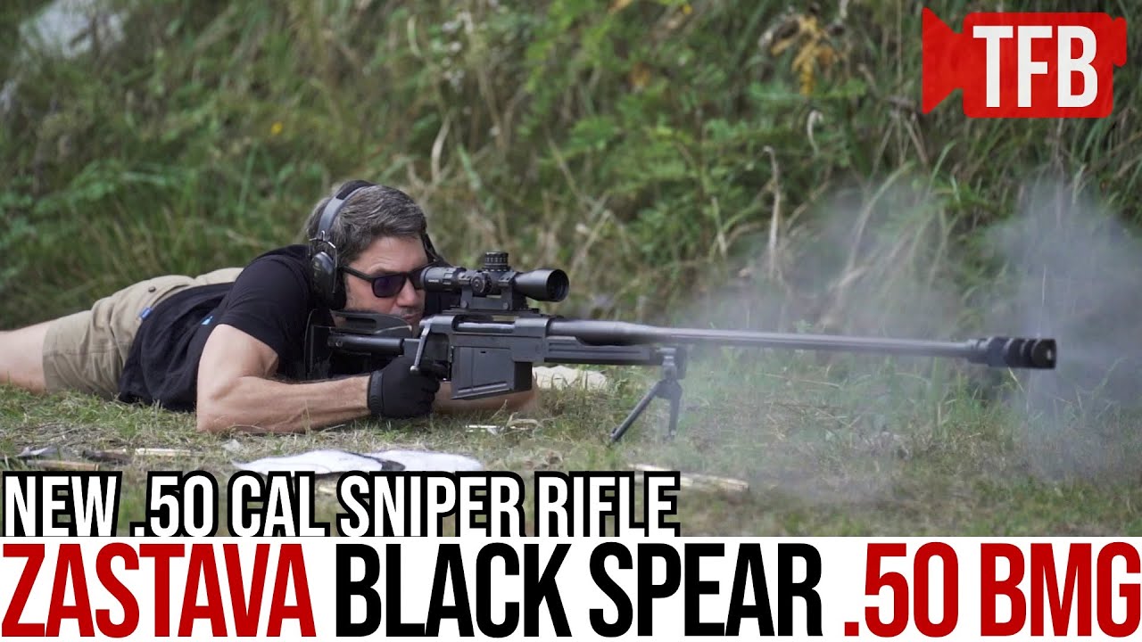 NEW Zastava "Black Spear" Serbian .50 Caliber Sniper Rifle - YouTube
