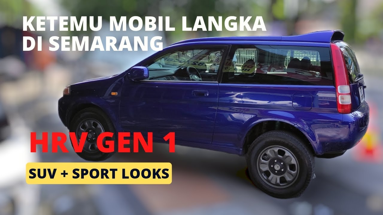 HONDA HRV Gen 1 (super rare) - bukan review - YouTube