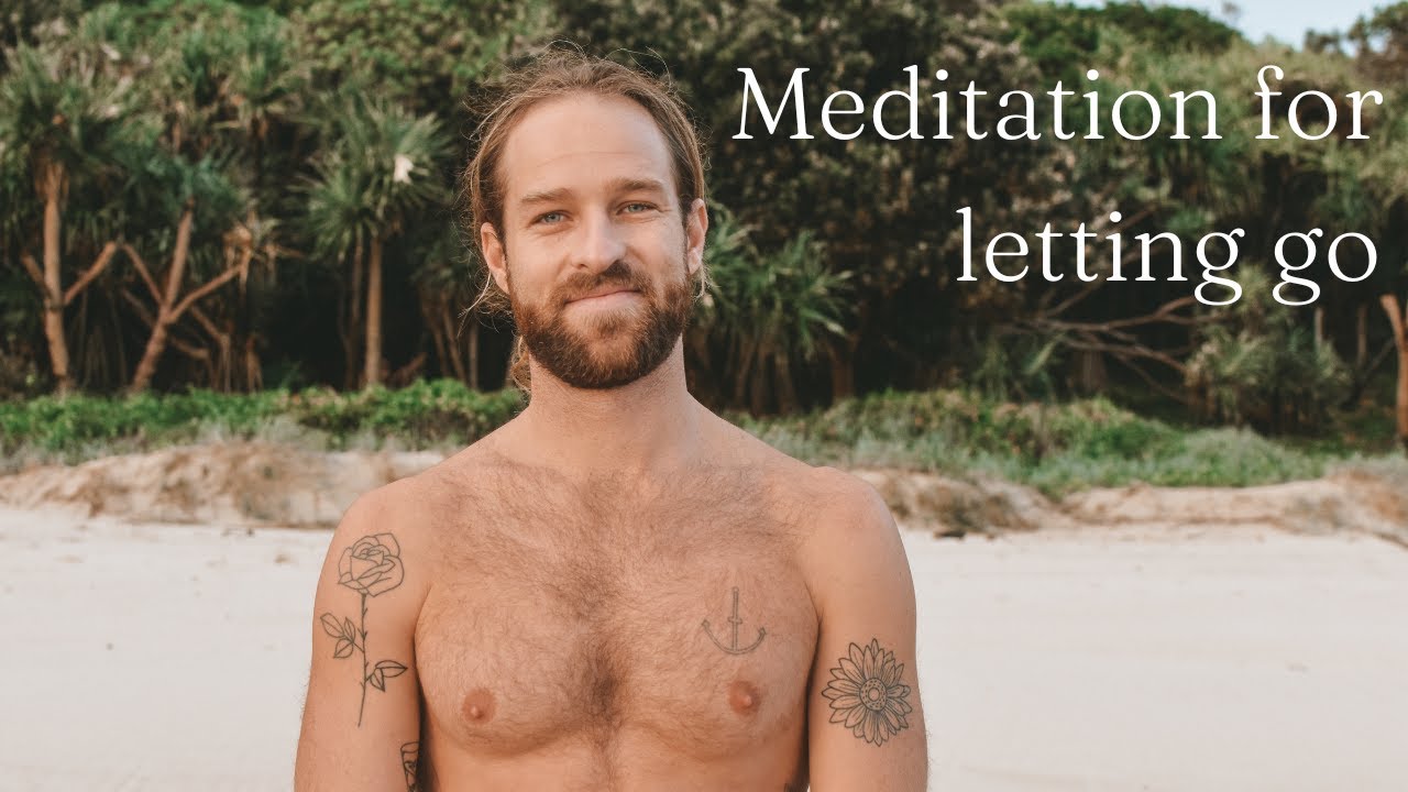 Meditation for letting go (Find inner calm) | Yoga with Rhys - YouTube