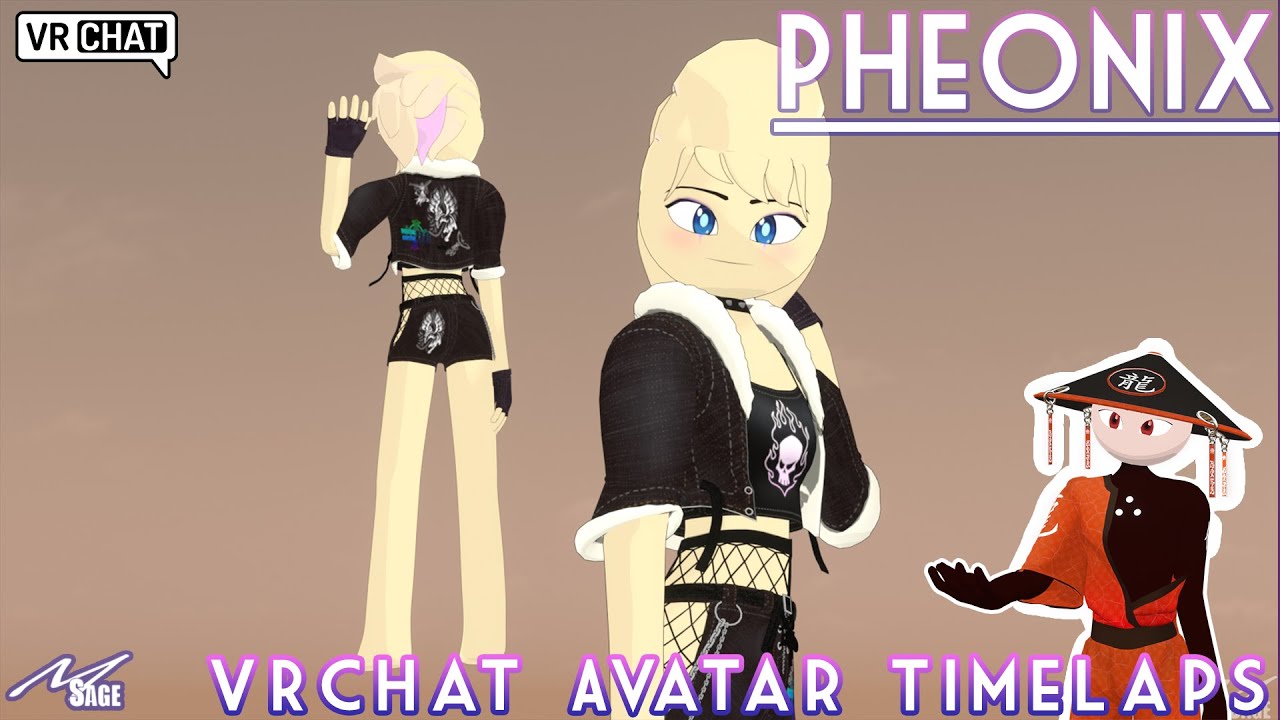 [Timelaps] "Pheonix - Stickman OC" | VRChat Avatar Creation - YouTube