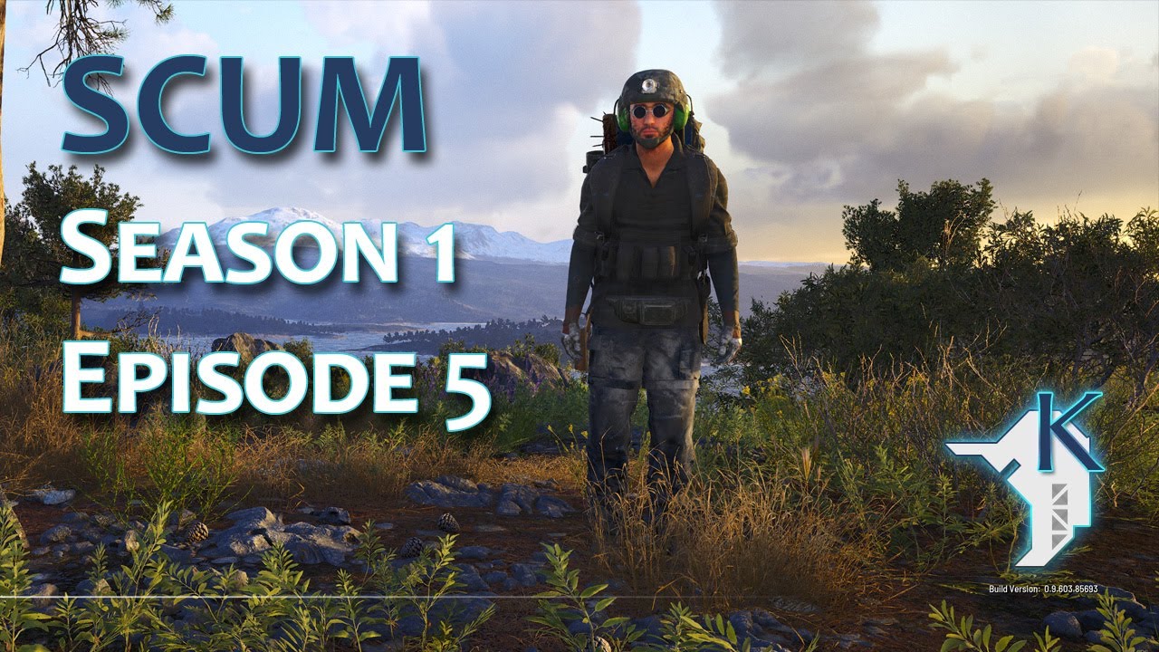 SCUM: Solo - S1:EP5 - Building and inventory management - YouTube