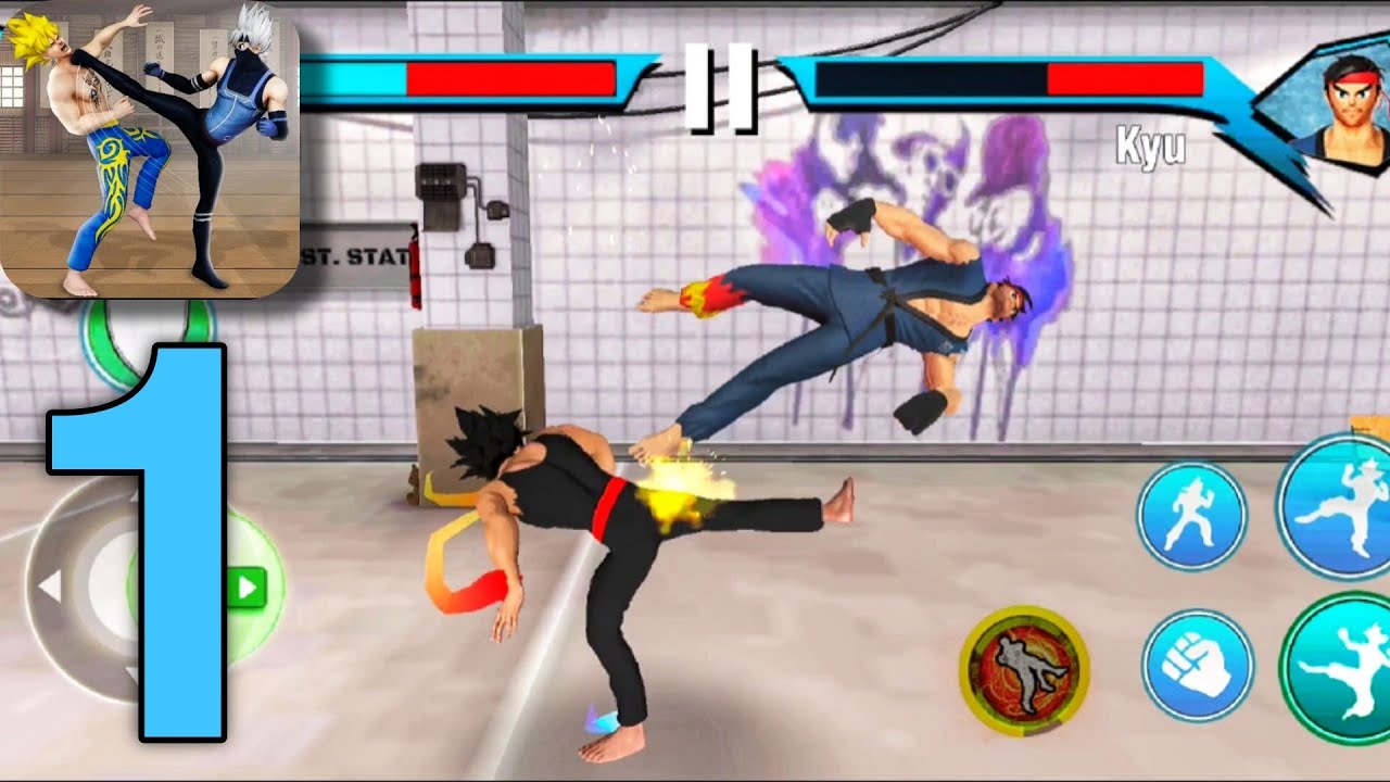 Karate King Fighting Games: Super Kung Fu Fight - Gameplay Walkthrough ...