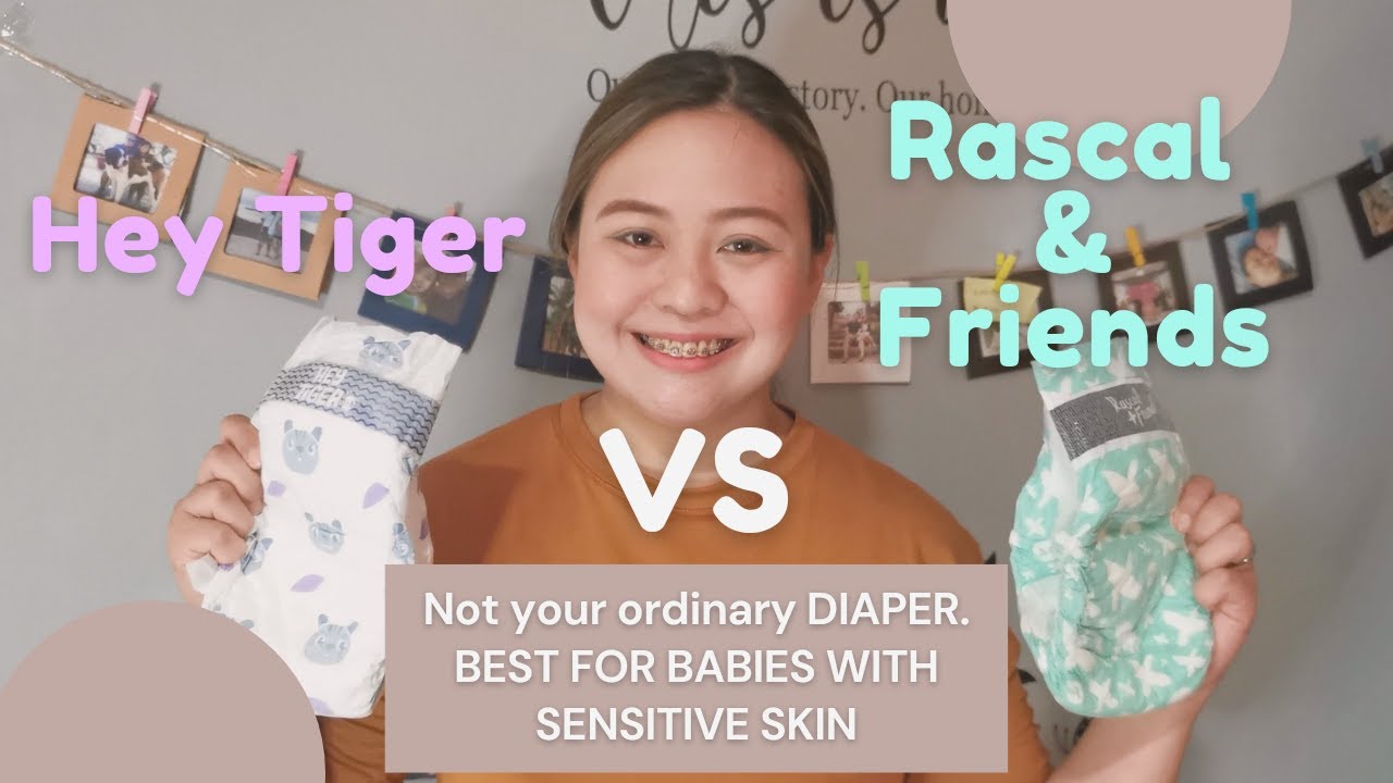 Hey Tiger VS Rascal + Friends Diaper Review | HEY TIGER Diaper | Rascal ...
