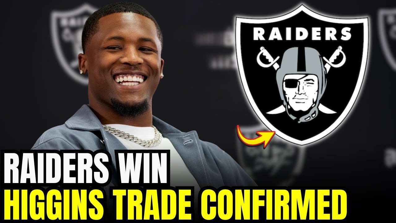 IT’S HAPPENING: TEE HIGGINS TRADES BENGALS ORANGE FOR RAIDERS SILVER ...