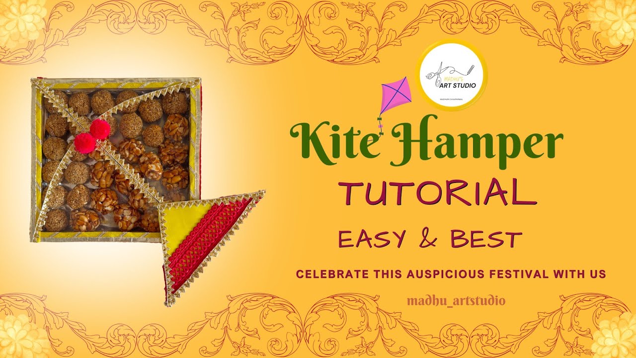 Kite hamper tutorial | sankranti gift idea - YouTube