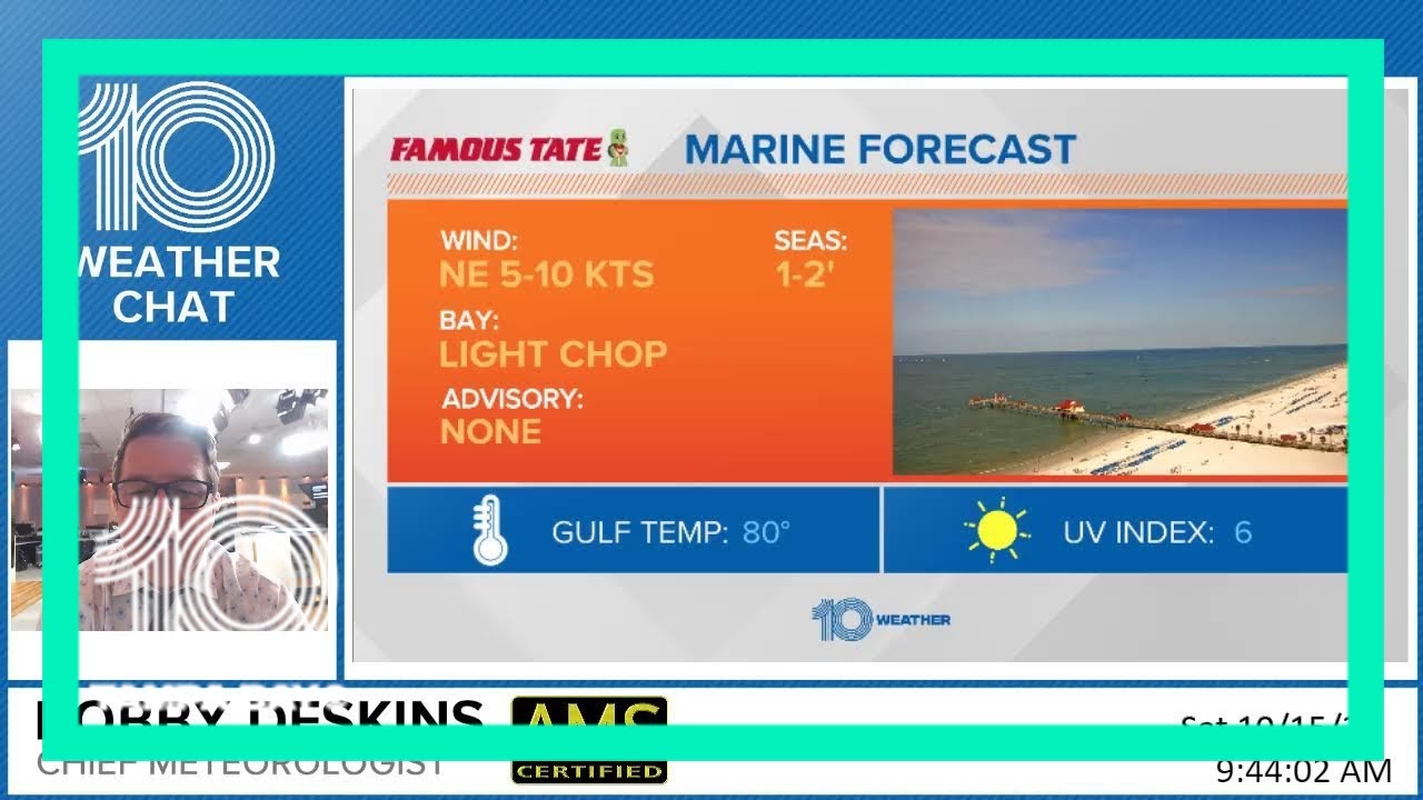 10 Tampa Bay Beach & Boating with Meteorologist Meteorologist Bobby ...