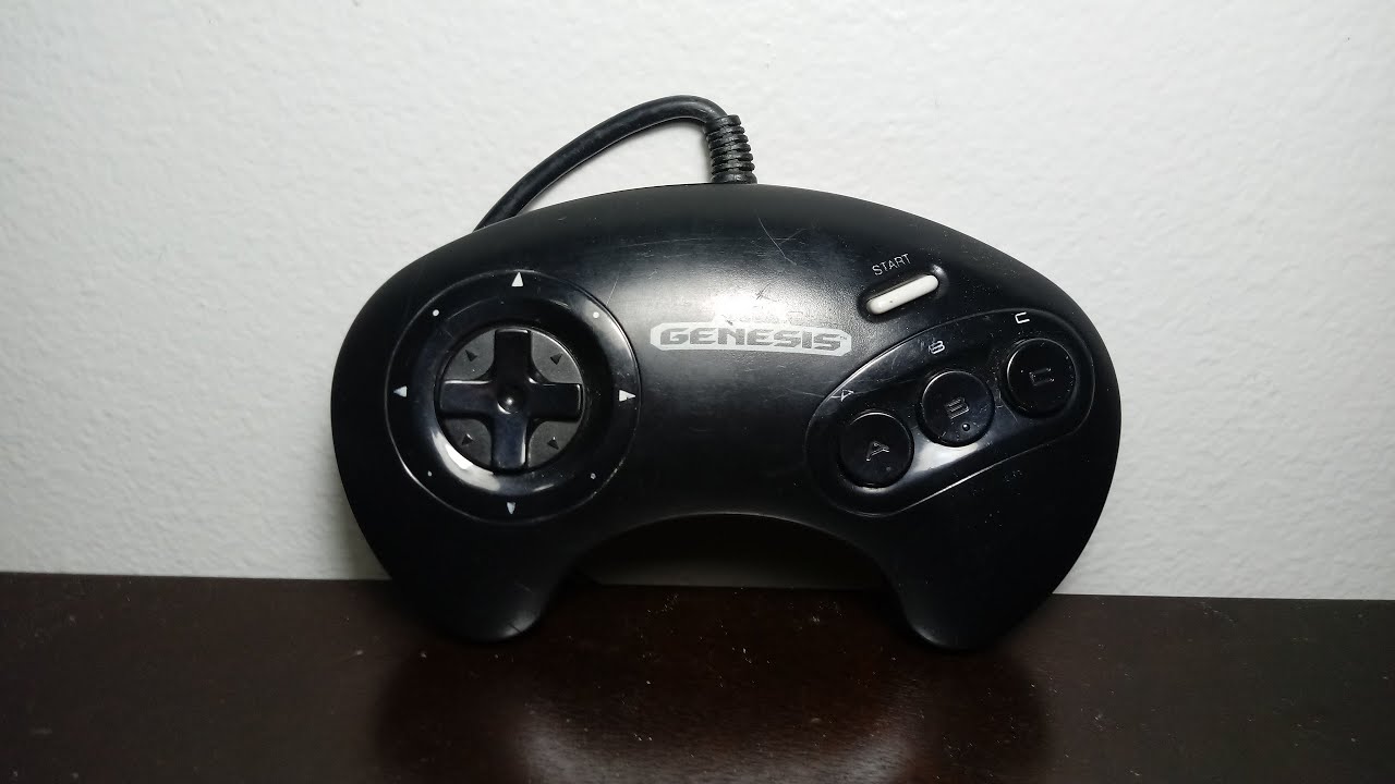 Sega Genesis 3-button controller | Review - YouTube