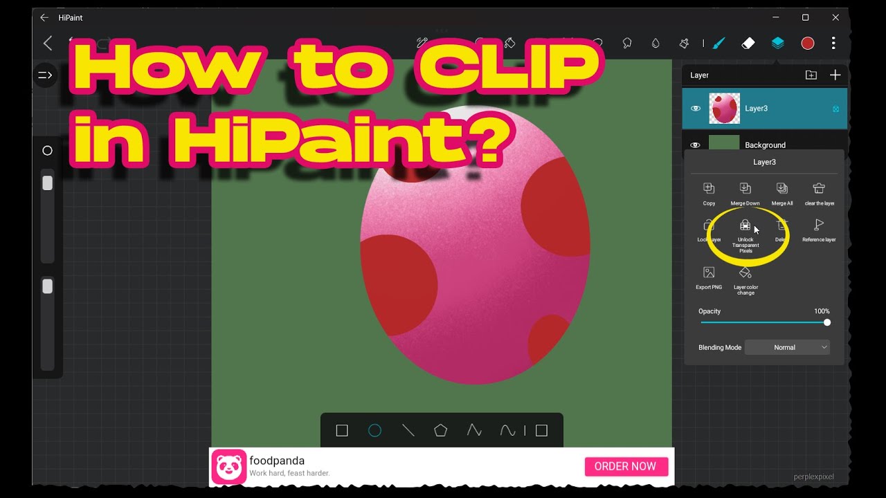HIPAINT Alpha Lock (clip) Windows/Android #hipaint - YouTube