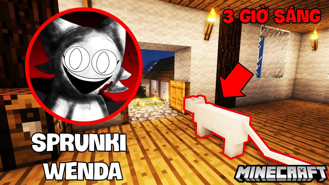 WHITE SPRUNKI LUÔN TẠO RA ÂM THANH KÌ LẠ TRONG MINECRAFT CỦA MÌNH LÚC 3 ...