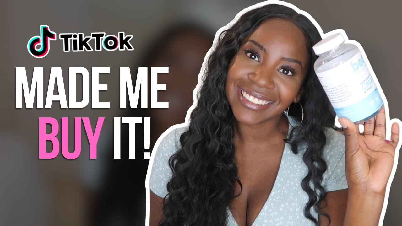 I tried creatine gummies thanks to TIK TOK.. here's my review - YouTube