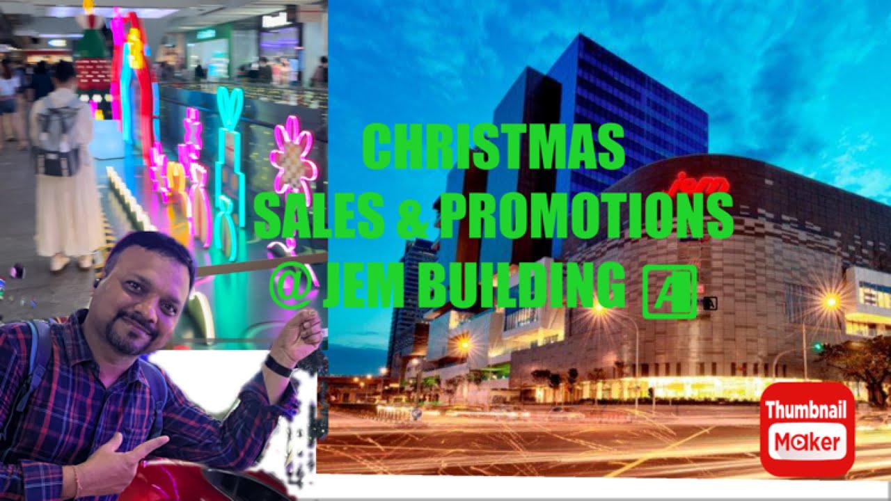 JEM BUILDING RE CHRISTMAS OFFER 🤔🕺/Singapore most beautiful shopping ...