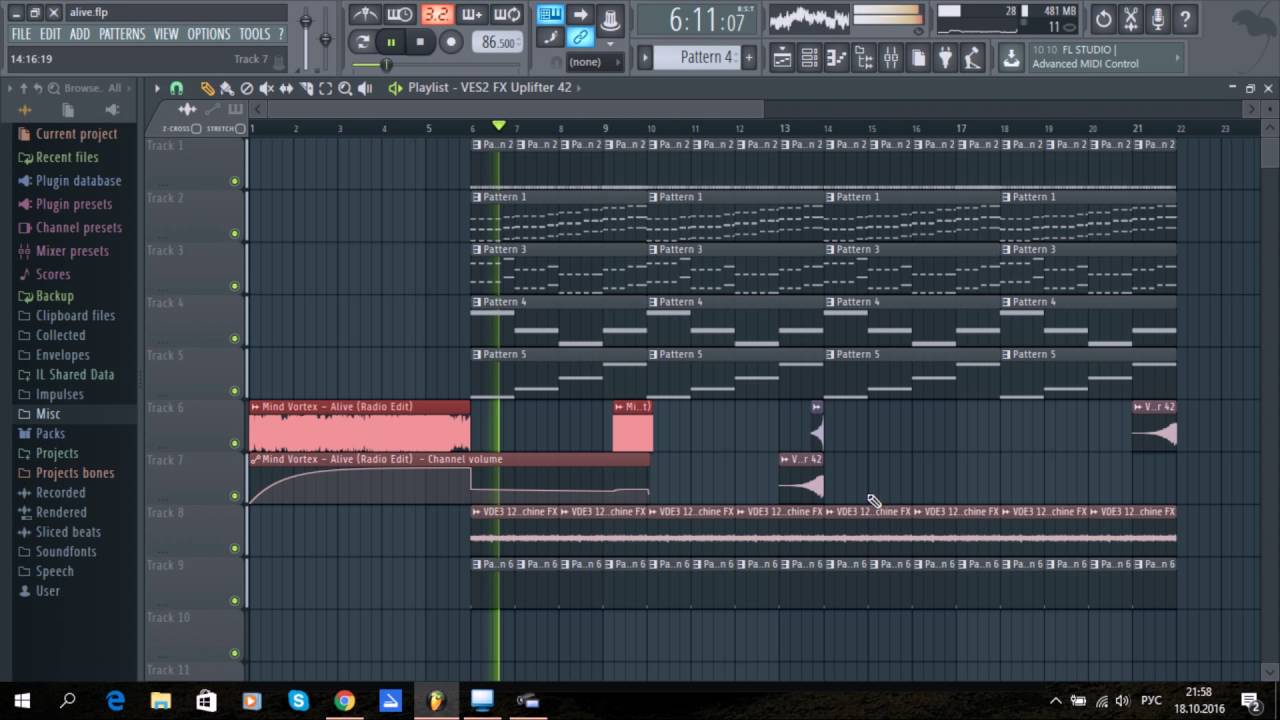 Mind Vortex–Alive (Fl Studio Remake) - YouTube