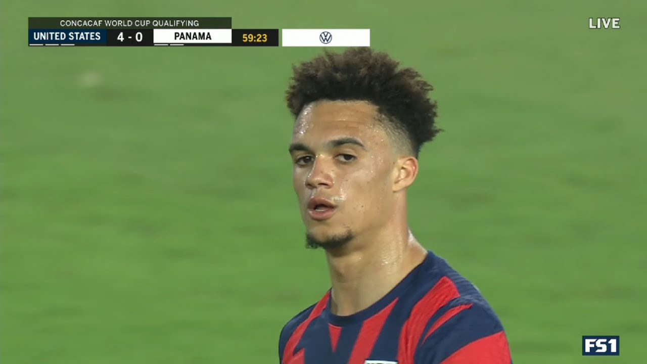 Antonee Jedi Robinson WCQ vs Panama 3/27/22 (2 ASSISTS) - YouTube