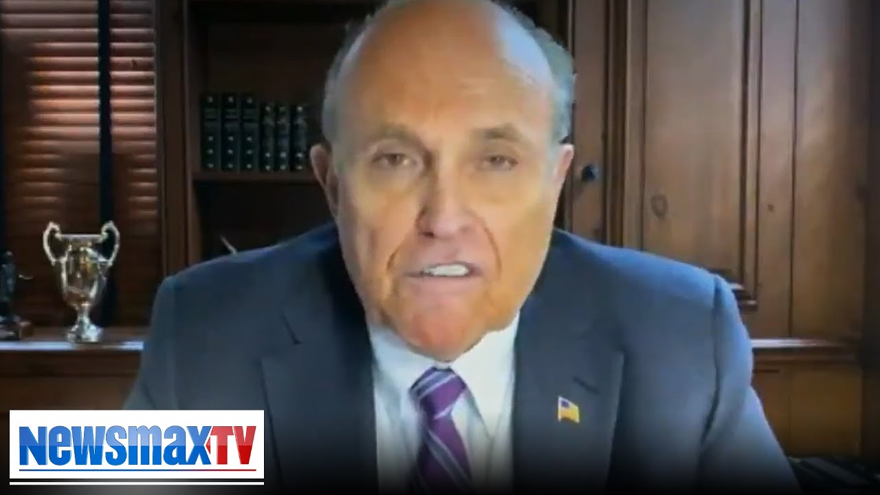 Giuliani shreds de Blasio, Democrat leaders over crime numbers - YouTube