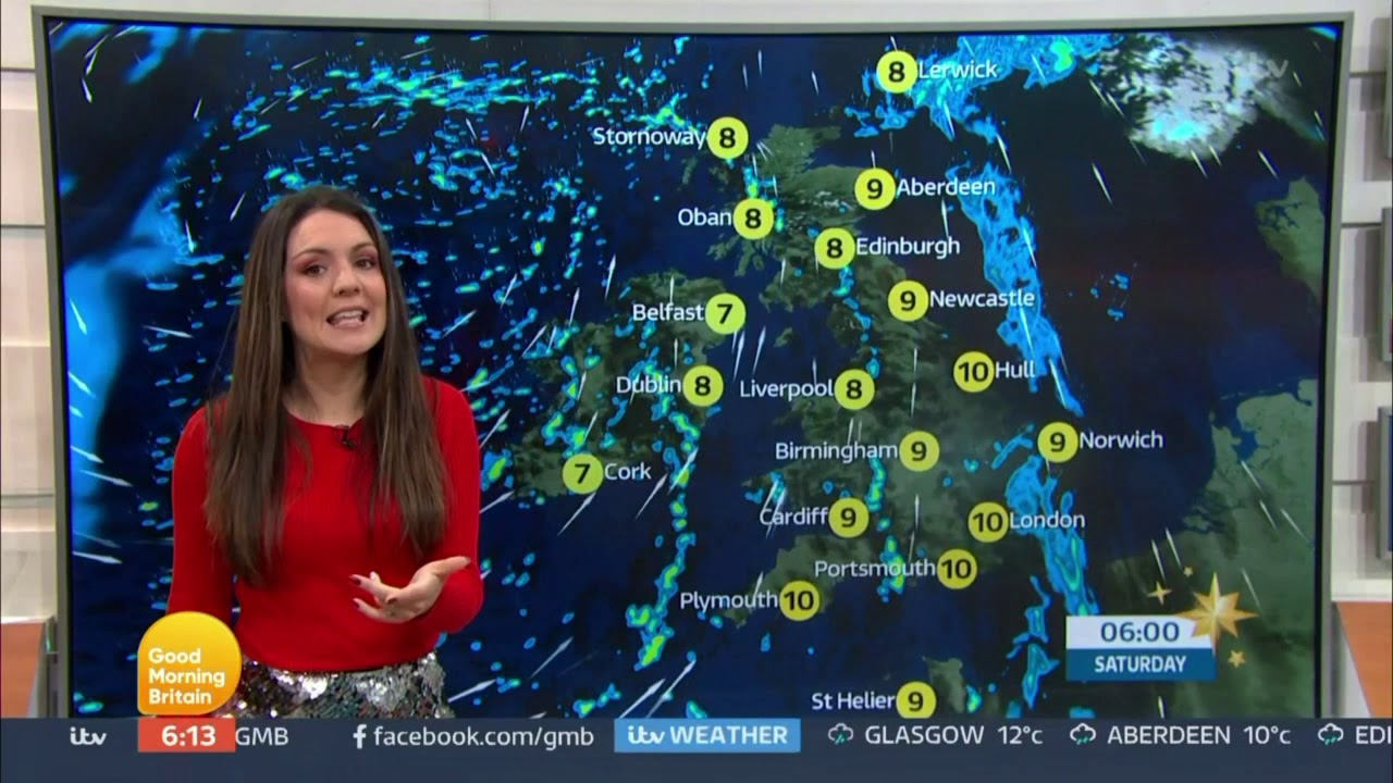 Laura Tobin - Good Morning Britain Weather 28th December 2020 - YouTube