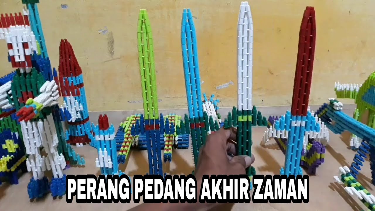 Mainan jadul Era90an cara buat pedang lego miniset - YouTube