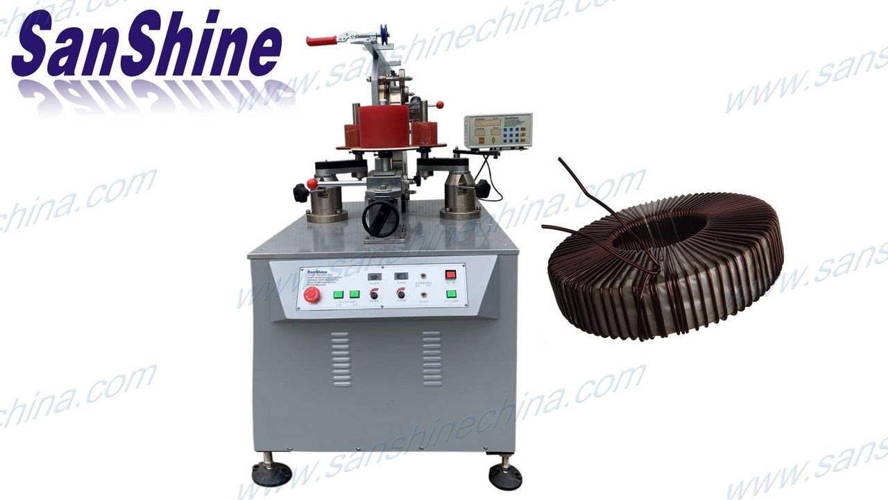 Gear Type Thick Wire Automatic Supper Big Toroid Coil Winding Machine