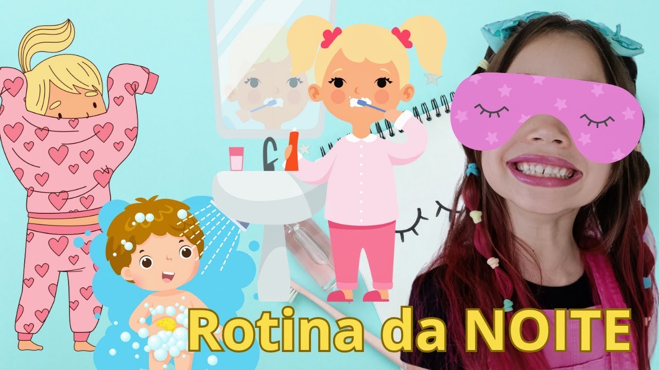Rotina da NOITE com as CRIANÇAS! Vlog da NOITE! - YouTube