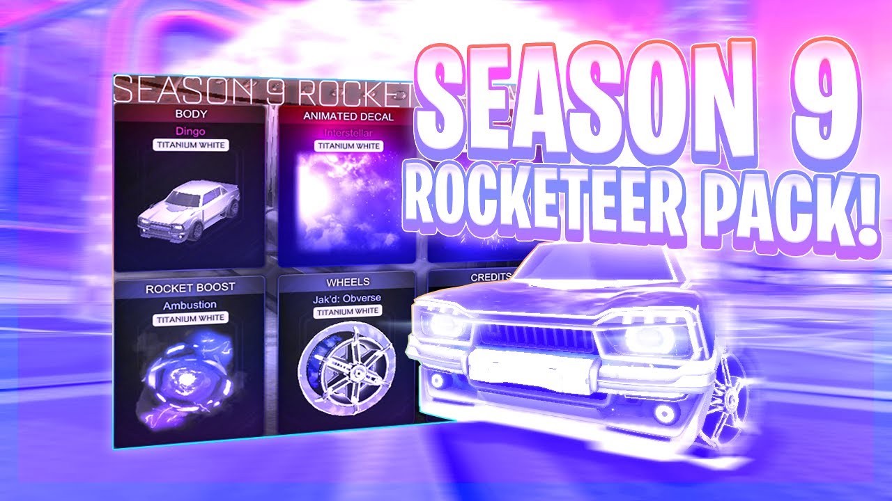 THIS *NEW* SEASON 9 ROCKETEER PACK ITS INSANE! (Rocket League Season 9 ...