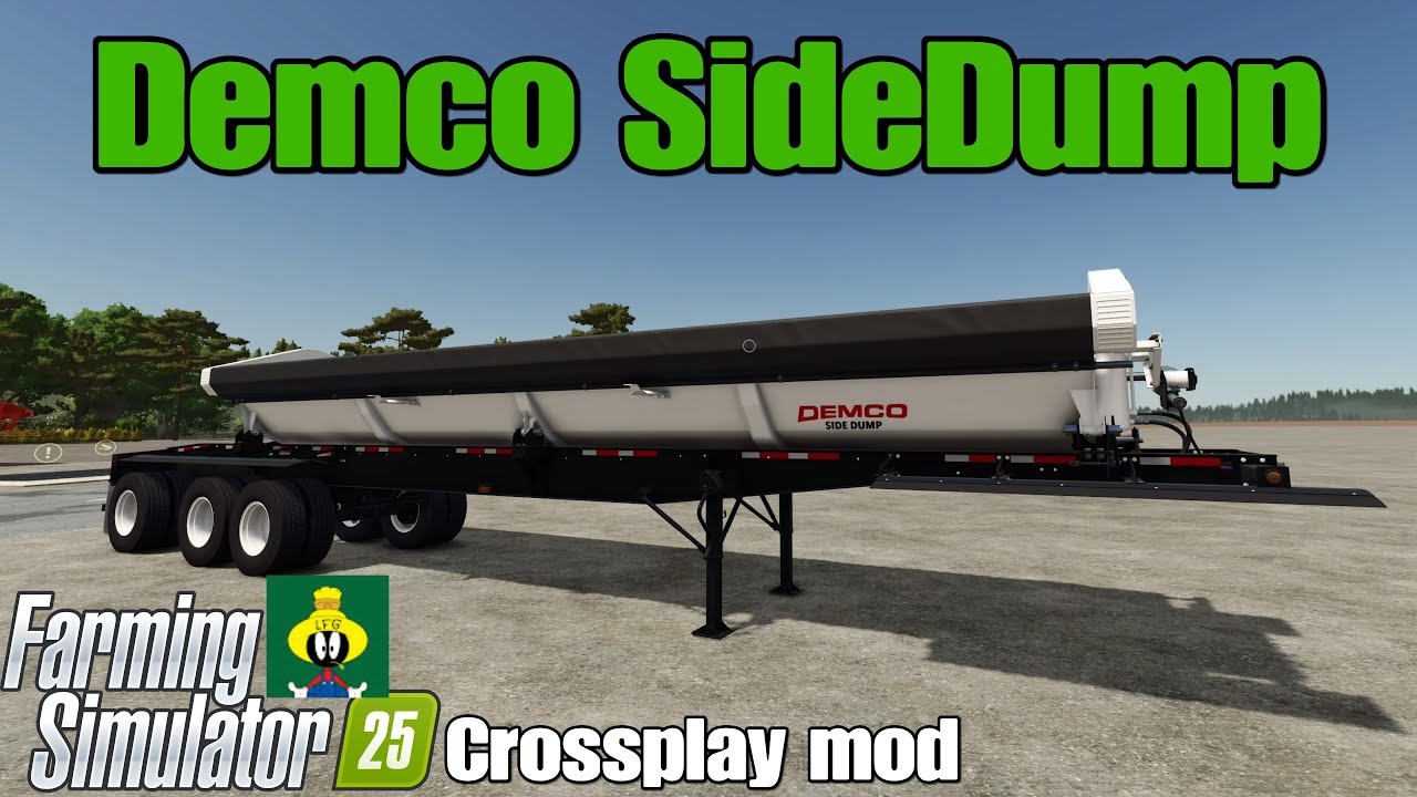 Demco SideDump / FS25 crossplay mod - YouTube