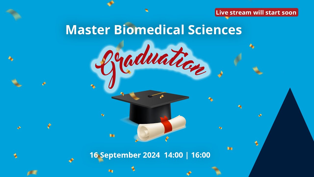 Diploma uitreiking Master Biomedical Sciences - Session 1 - YouTube